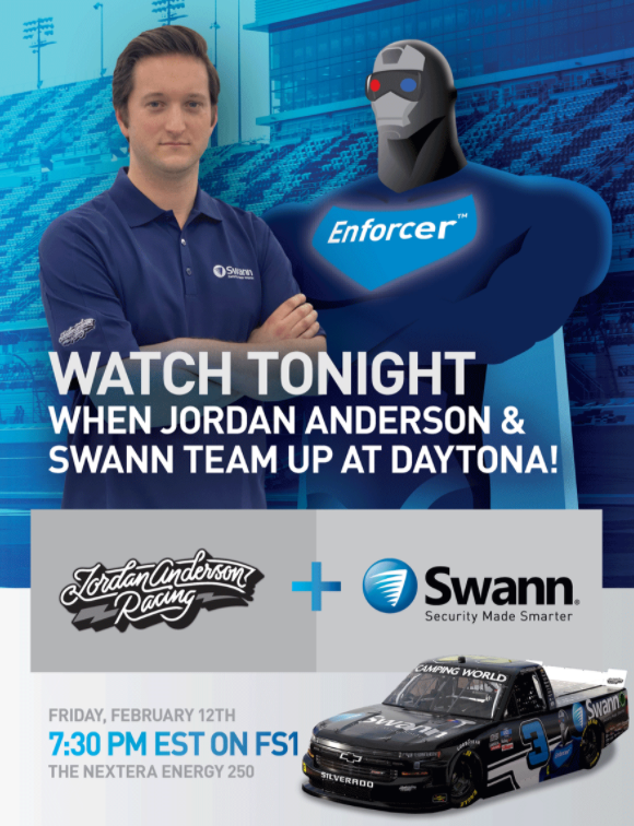 Swann Partnering with NASCAR Drivers Jordan Anderson & Ryan Vargas for ...